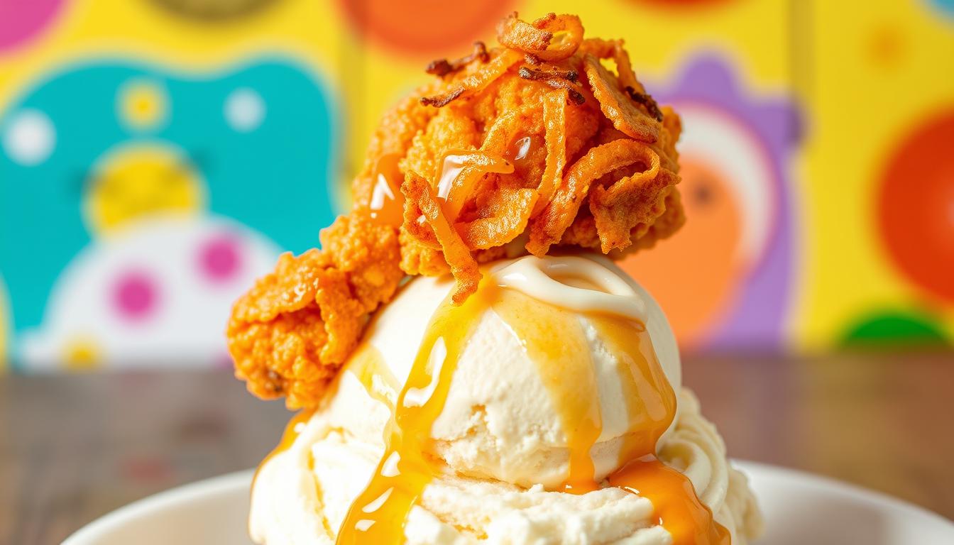 Fried Chicken Ice Cream: A Savory-Sweet Treat