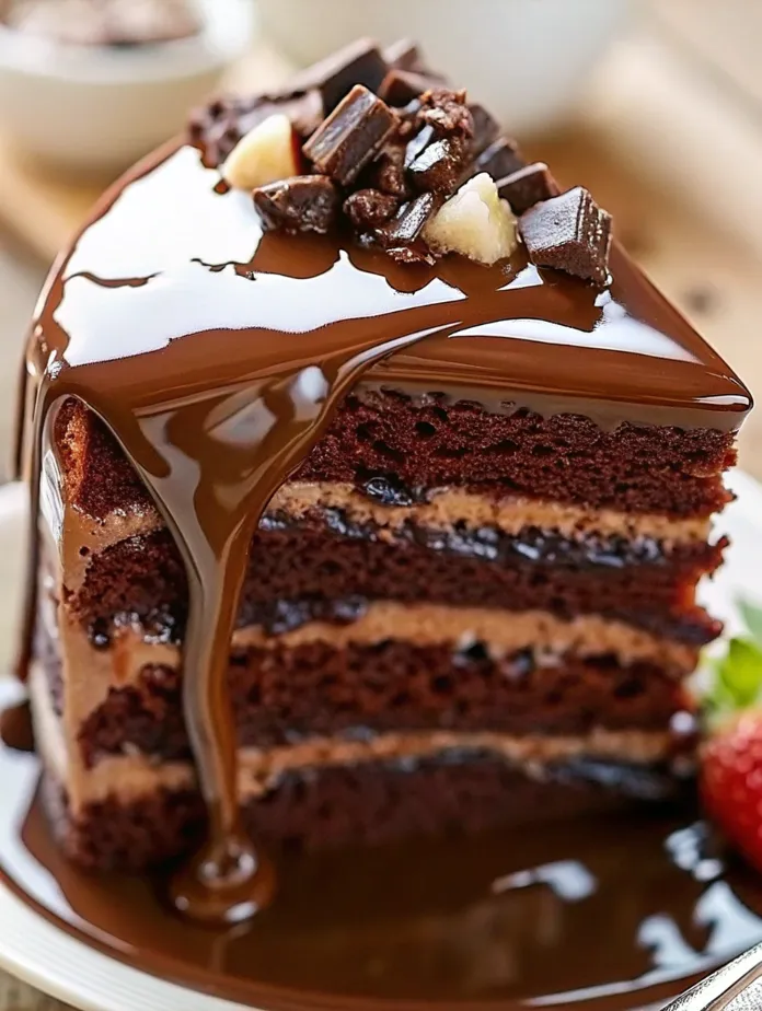 Decadent Chocolate Cake | Homemade Recipes!